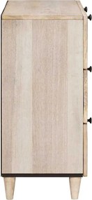 Servírovací skříň 2 ks 120 x 33,5 x 75 cm Bílá 3310070