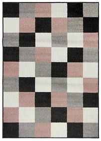 Oriental Weavers, Kusový koberec Lotto 923 HR5 X, 200x285, růžová, chodba / předsíň
