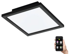 Eglo | Eglo 900049 - LED Stmívatelné stropní svítidlo SALOBRENA-Z LED/15,3W/230V černá | EG900049