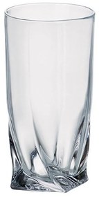 Sklenice, Crystalite Bohemia, QUADRO, 350 ml