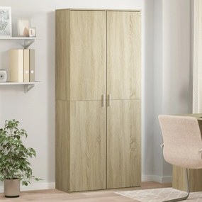 Skříň highboard dub sonoma 80 x 35 x 180 cm kompozitní dřevo 3276653