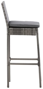 Barová židle Alo, šedá