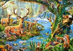 Castorland 52929  Život v lese / 500 dílků / od  9 let