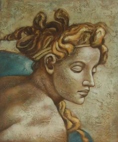 Antická žena - 120 x 90 cm