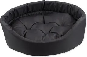 Dog Fantasy Pelech ovál šedý 75 × 66 × 19 cm / Pelech pro psy / s polš