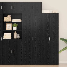 Úložná skříňka 2 ks Černý dub 70 x 42,5 x 185 cm 3365634