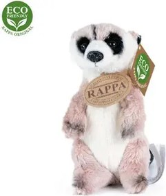 RAPPA Plyšová surikata stojící 14 cm  / ECO-FRIENDLY / od 0 měsíců