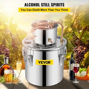 Destilační přístroj Distiller 11,4 l 12 L z nerezové oceli Vodní destilátor Měděná