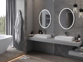 Mexen Elz koupelnové zrcadlo s podsvícením 60 x 80 cm, LED 6000K, antifog - 9802-060-080-611-00