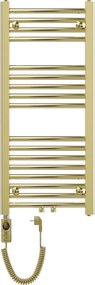 Mexen Ares, elektrické topné těleso 900 x 400 mm, 300 W, zlatá lesklá, W102-0900-400-2300-50