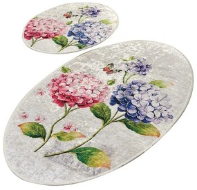 Koupelnové předložky v sadě 2 ks 60x100 cm Ortanca – Foutastic