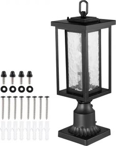 2 PC Soumrak do úsvitu Svítidlo na sloup venkovní lampy 450 mm Držák na sloup