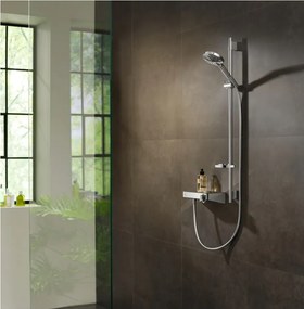 Hansgrohe Raindance Select S, sprchová sada 120 3jet PowderRain se sprchovou tyčí 90 cm, chromová, HAN-27667000