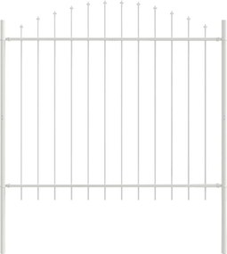 Zahradní plot WOERDEN 3 ks 170 x 165 cm Práškově lakovaná ocel 3360144