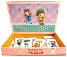 Bino Magnetické puzzle Postavičky