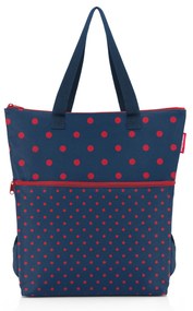 Chladící taška a batoh Reisenthel Cooler-backpack Mixed dots red