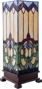 Stolní lampa Tiffany Bend - 17*17*44 cm