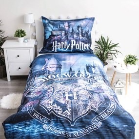 Jerry Fabrics Povlečení Harry Potter 054 svítící efekt 140x200, 70x90 cm