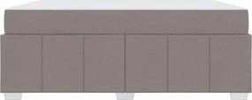 Rám postele Taupe 180 x 200 cm textil 3398304