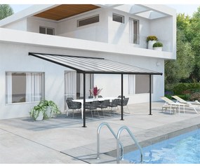 Sierra 5400 Antracit 3 x 5,46 - hliníková (montovaná) pergola