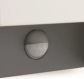 LED venkovní nástěnné svítidlo Philips Arbour 16461/93/16 6W 600lm 2700K teplá bílá, s pohybovým čidlem