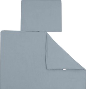 Mušelínový set s výplní New Baby 80x70 cm modrý