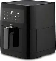 Medion MD 11740 E40 XL černá / Horkovzdušná fritéza / 5,2 l / 2150 W /