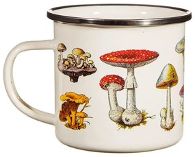 Krémový dětský hrnek ze smaltu Vintage Mushroom - Sass &amp; Belle