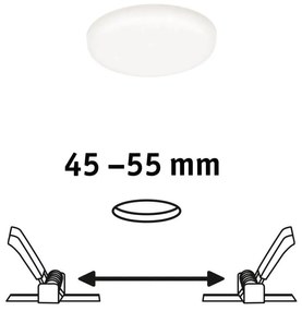 Paulmann 92390 - LED/4,5W IP44 Koupelnové podhledové svítidlo VARIFIT 230V