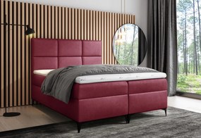 Expedo Čalouněná postel boxspring GRETA + topper, 120x200, fancy 48