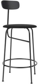 Audo CPH Černá čalouněná barová židle AUDO AFTEROOM 63,5 cm