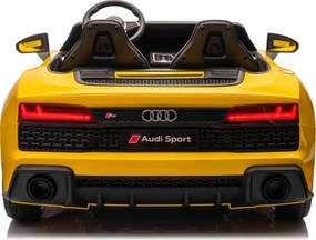 Elektrické autíčko Audi Spyder R8 LIFT žluté