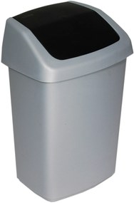 CURVER SWING BIN 10L Odpadkový koš 24,6 x 19,8 x 37,3 cm šedý 03984-373