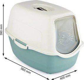 ROTHO ECO BAILEY toaleta pro kočky - zelená