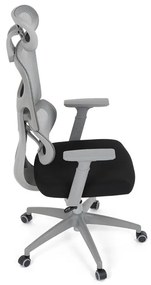 Autronic Kancelářská židle KA-K2081 Barva opěráku: Šedá