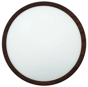 Baterie Centrum LED Stropní svítidlo LED/24W/230V 3000/4000/6500K pr. 30 cm hnědá 008 0001311