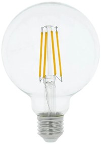 LED žárovka filament retro globe 9W E27 2700K 1055LM