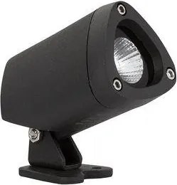 NV 9010004 Venkovní reflektor MINI černý hliník a sklo LED 3W 3000K 220-240V 24st. IP65 - NOVA LUCE