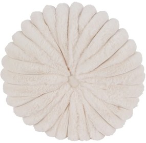 Polštářek Flower bílá, pr. 38 cm