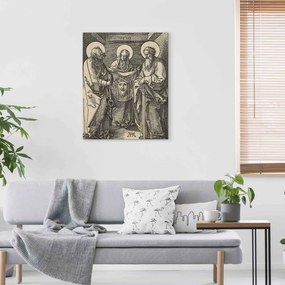 Reprodukce obrazu Svatá Veronika mezi svatým Petrem a Pavlem