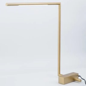 LED stolní lampa Raccio zlatá