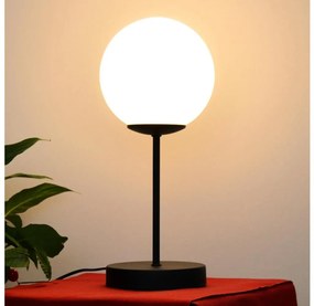 Stolní lampa MOON 1xE27/15W/230V černá