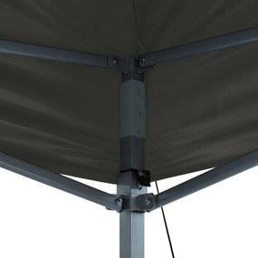 vidaXL Marketos Skládací party stan nůžkový 3 x 4,5 m antracitový