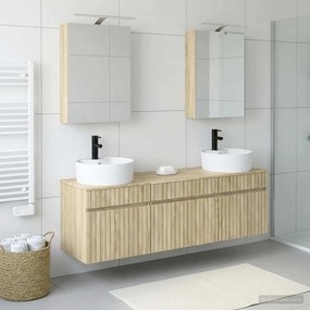Sada koupelnových skříněk 5 ks Dub sonoma Kompozitní dřevo 3406593