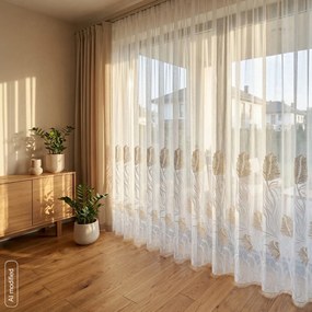 ZÁCLONA NA PÁSCE TILDA 400X270 CM LISTY