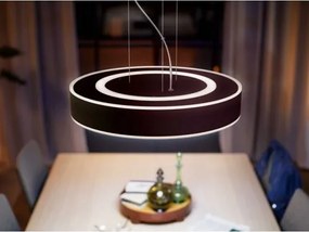 Bluetooth LED závěsné svítidlo Philips Hue Enrave 41162/30/P6 černá 33,5W 2200-6500K s dálkovým ovladačem