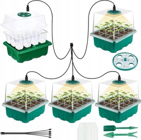 Pěstební Boxy, Mini Skleník Na Semena A Sazenice 5 Ks Akce