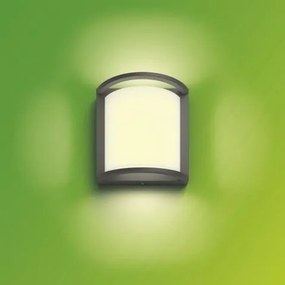 PH 17391/93/P0 LED Venkovní nástěnné svítidlo Samondra 17391/93/P0 antracit 2700K - PHILIPS (915005554401)