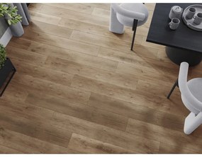 Mexen Spirit Lake, vinylová podlaha 1240x182 mm SPC 6,5 mm, IXPE 1,5 mm, 4stranná V-drážka, dub, F1001-1240-182-505-4V1-01
