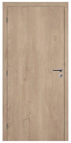 Solodoor Protipožární dveře 90 L, 920 × 1970 mm, fólie, levé, dub Western, plné